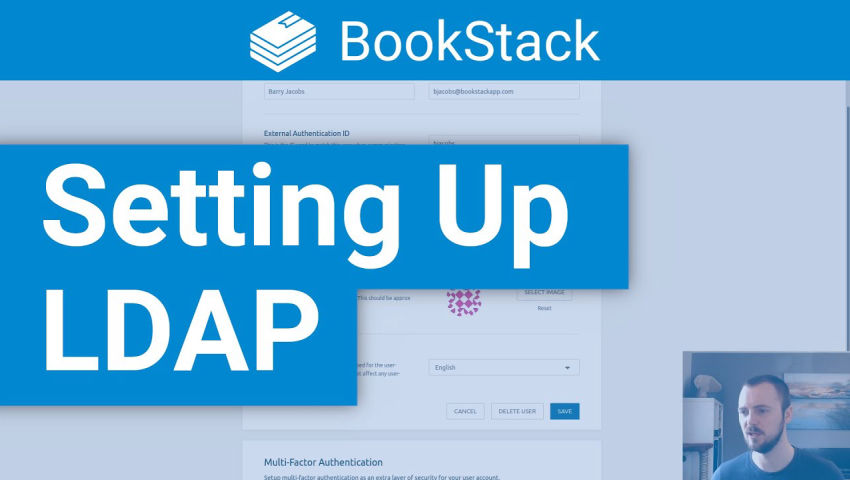 Setting up LDAP on BookStack - Foss.video