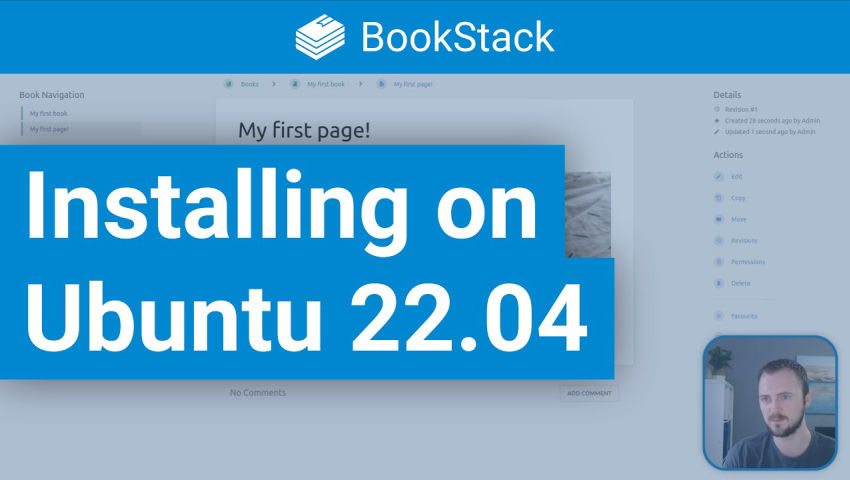 Installing BookStack on Ubuntu Server 22.04 with HTTPS - Foss.video