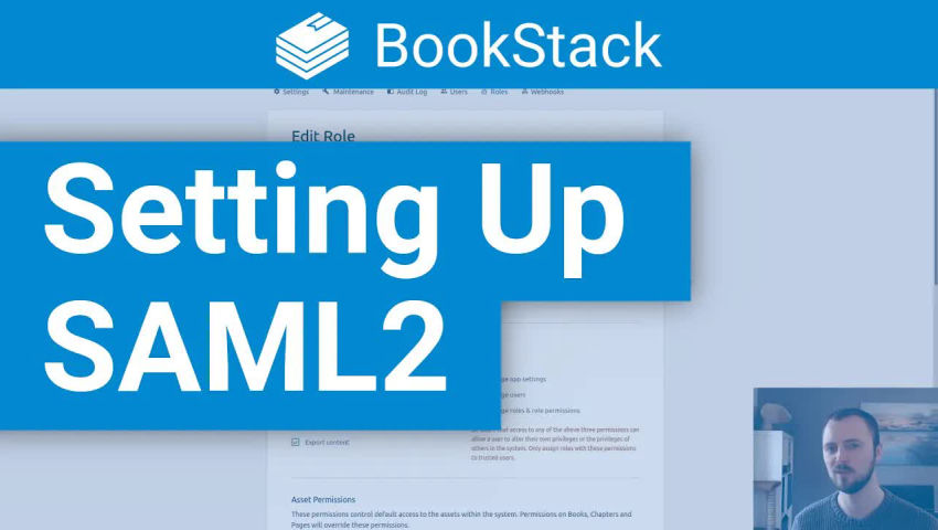 Setting up SAML2 Authentication on BookStack - Foss.video