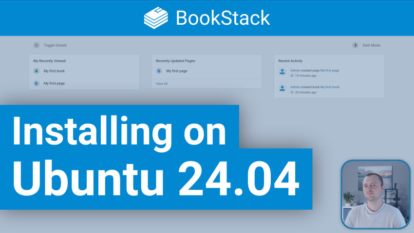 Installing BookStack on Ubuntu Server 24.04 with HTTPS - Foss.video